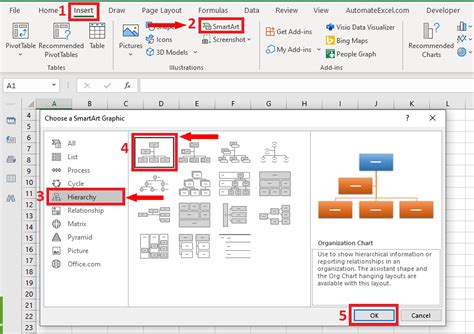 how to create an organization chart in excel spreadcheaters