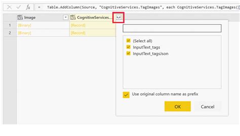 教程：在 power bi 中使用认知服务 power bi microsoft learn