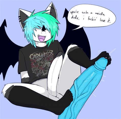Rule 34 2022 Aimpunch Anthro Band Shirt Bat Big Penis Bottomless