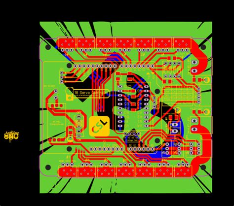 Servo Controller EasyEDA Open Source Hardware Lab