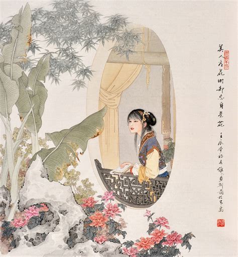 作品集 项维仁工笔人物画官方网站