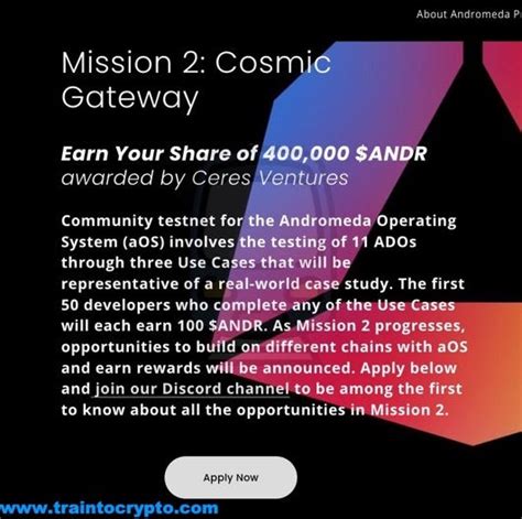 Full Testnet Walkthrough Andromeda Developer Incentives Part I By Train To Crypto Medium