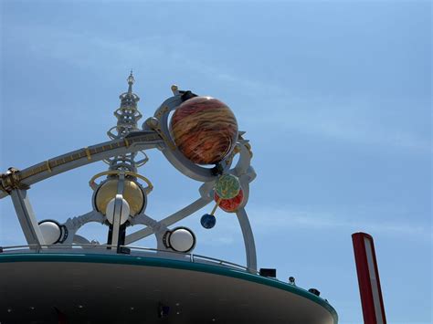 Planets Return To Astro Orbiter In Magic Kingdom As Reassembly Nears Completion Disney By Mark
