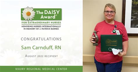 Congratulations To Sam Carnduff Maury Regional Health Facebook