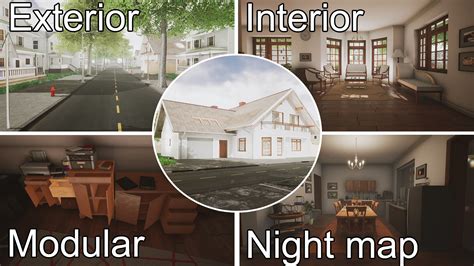 Full Modular House Asset Cloud