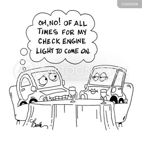 Check Engine Light Cartoons And Comics Funny Pictures From CartoonStock