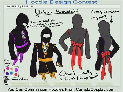 Hoodie Contest Urban Kunoichi By Carlviabrittania On Deviantart