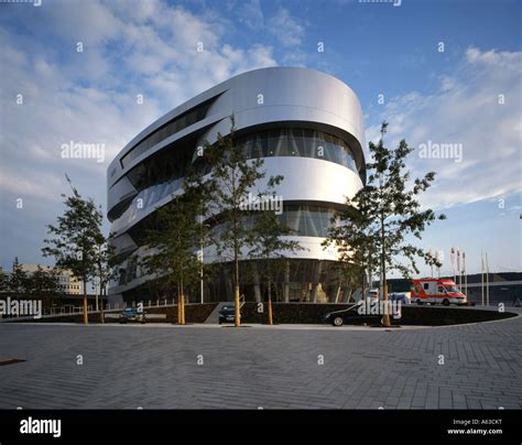 Mercedes Benz Museum In In Stuttgart Baden Wuertemberg Germany Stock Photo Alamy