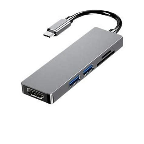 Hub Tipo C 5 En 1 Hdmiusb 30x2lector Sd Y Microsd Knasta Chile
