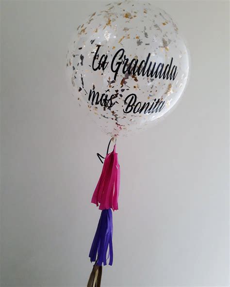 Arriba 102 Images Globos Personalizados Graduacion Viaterra Mx