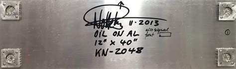 Andreas Nottebohm Andreas Nottebohm Kn 2048 Original Oil On