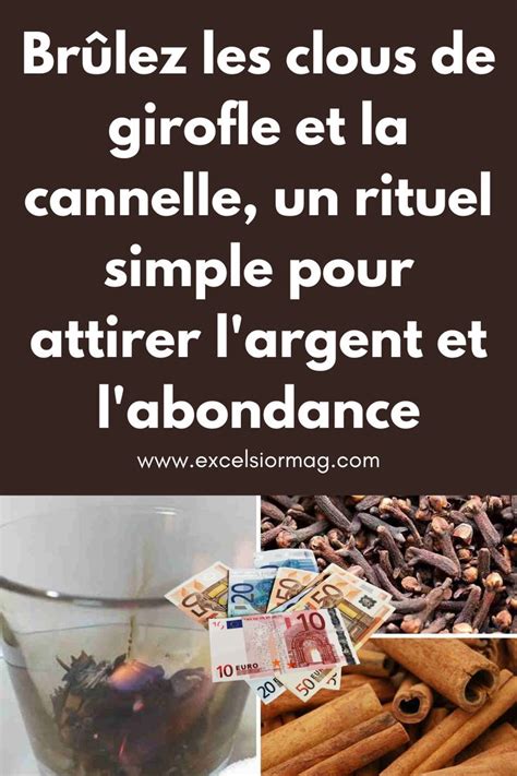 Brûlez les clous de girofle et la cannelle un rituel simple pour