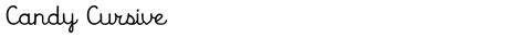 Candy Cursive Font Webfont And Desktop Myfonts