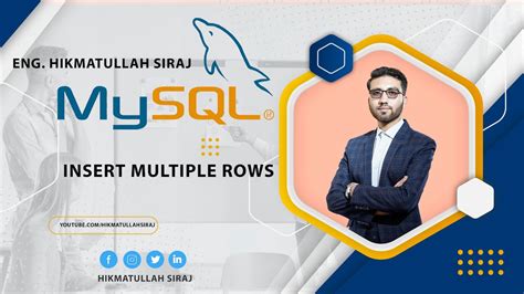Mysql Insert Multiple Rows Tutorial In Pashto Add Multiple Records To Table Youtube