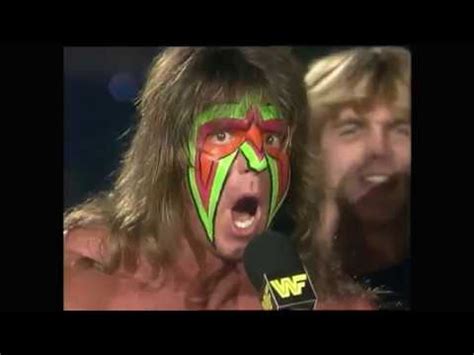 Interview With The Ultimate Warriors Pre Survivor Series 1989 Youtube