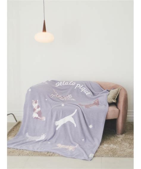 【sleep】【cat Day】ジャガードマルチカバー（寝具）｜gelato Pique Sleep（ジェラートピケスリープ）のファッション