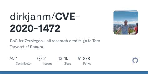 Github Dirkjanm Cve Poc For Zerologon All Research