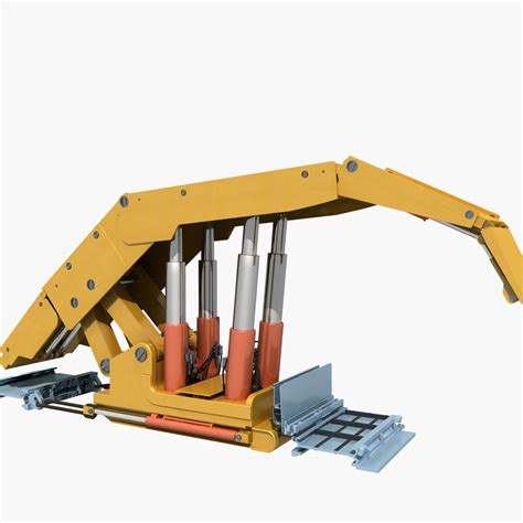 3D Shearer Loader Longwall Mining Model TurboSquid 1370141