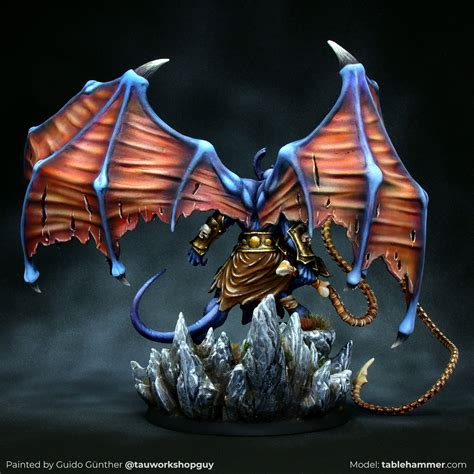 Stl File Evolved Ambassador Demon Modular Winged Demon Set Demonic