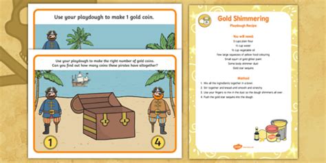 Pirates Playdough Recipe And Mat Pack Teacher Made