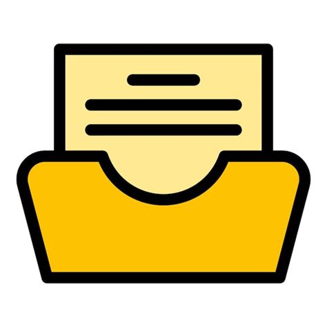 Ícone De Material De Escritório Contorno De ícone Vetorial De Material