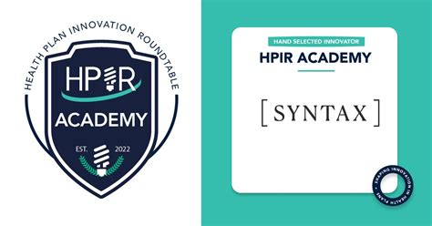 Syntax Health On Linkedin Hpir Valuebasedcare Incentivedesign