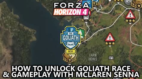 Forza Horizon 4 How To Unlock The Goliath Race Final Event Goliath Gameplay With McLaren