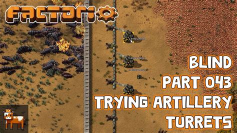 Idiot Plays Factorio Part 043 Trying Artillery Turrets Youtube