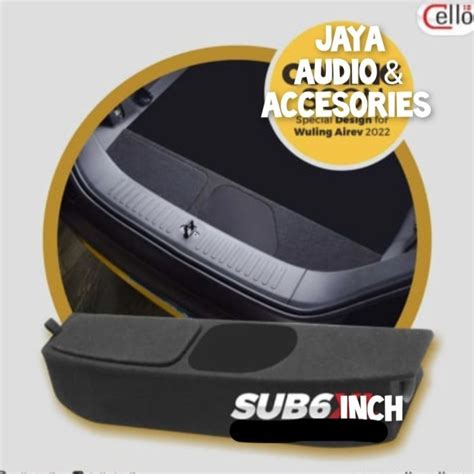 Jual Subwoofer Pnp Box Cello 6Inch W6E Include Power Wuling Air Ev
