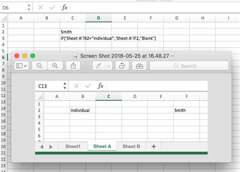 Excel Formula Returning A Value From A Worksheet To Another Stack Overflow