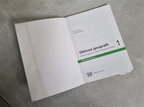 OBLICZA GEOGRAFII 1 Podręcznik dla liceum I technikum Nowa era OBL