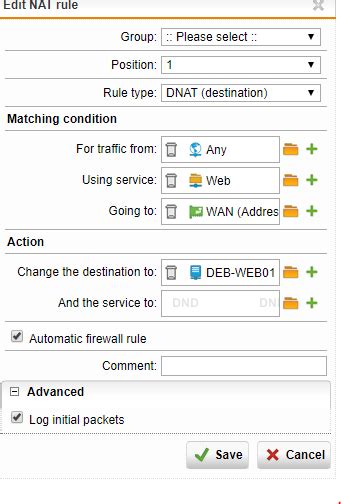 Unable To Forward Tcp 80 Or 443 All Other Dnat Rules Working Ok