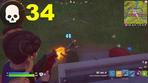 34 Elimination Solo Vs Duo Win Fortnite Zero Build Full Gameplay
