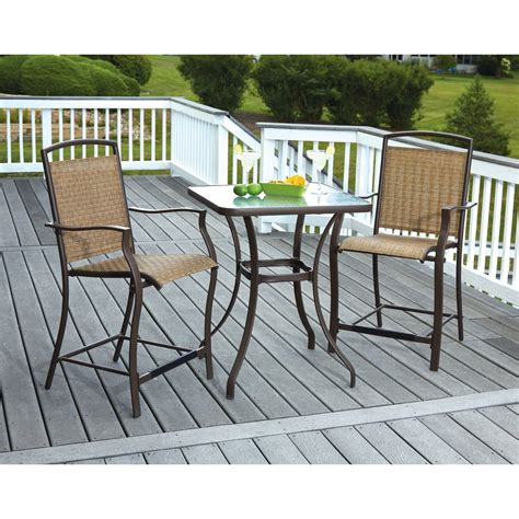 Outdoor Expressions Piece Balcony Bistro Set Do It Best