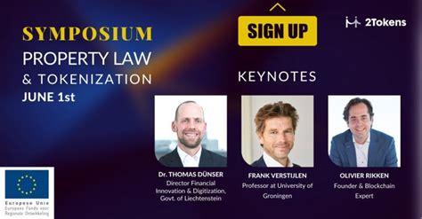 Olivier Rikken On Linkedin Tokenization Propertylaw Legal Regulatory Disintermediation…