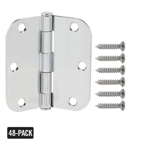 Reviews For Everbilt 48 Pack 3 12 In X 58 In Radius Chrome Butt