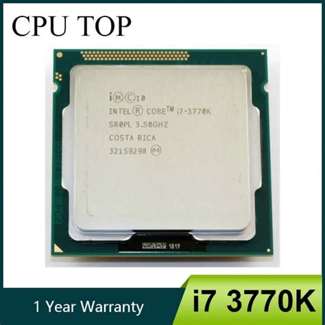 Intel Core I7 3770K I7 3770K 3 5GHz 8M 22nm Core Quad Desktop Processor CPU FCLGA 1155 Socket