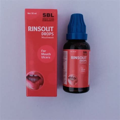 Sbl Rinsout Drops For Clinical Packaging Type Box At Rs 100box In