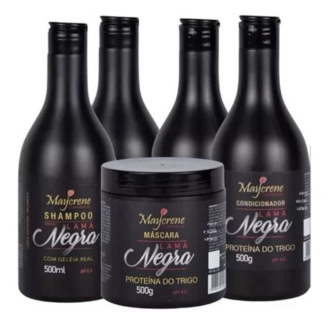 Kit Maycrene Matizador Lama Negra Shamp Cond E M Sc Mercadolivre