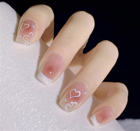 Gel Nails Diy Pretty Gel Nails Really Cute Nails Cute Acrylic Nails Makeup Nails Blush