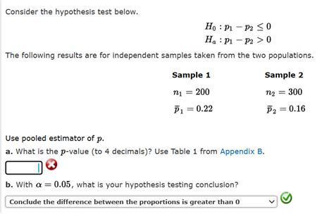 Solved Consider The Hypothesis Test Chegg Com