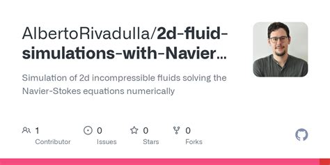 Github Albertorivadulla2d Fluid Simulations With Navier Stokes Simulation Of 2d