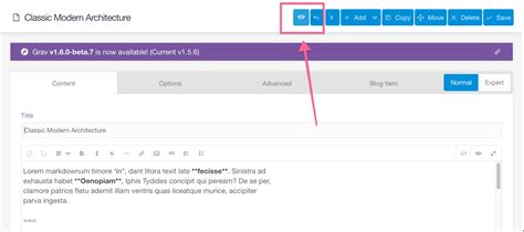 Different Render In Admin Preview And Site · Issue 2326 · Getgravgrav