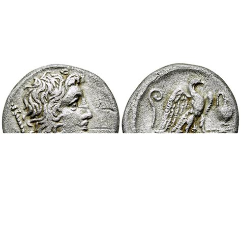 Roman Republic Denarius Cassius Longinus 55 Bc D2311 Denarius Q