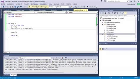 C Tutorial Dynamischen Speicher Erzeugen Mit New German Youtube