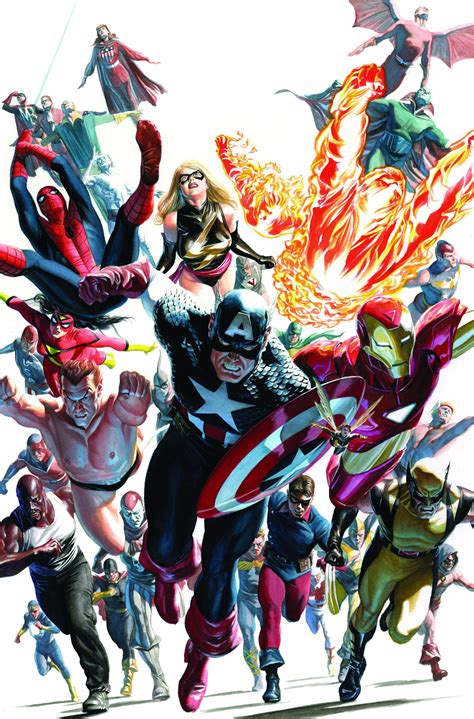 Marvel Comics Art Marvel Superheroes Alex Ross