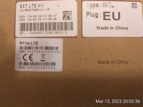 MIKROTIK SXT LTE kit (RBSXTR&R11e-LTE)