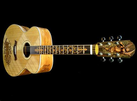 Blueberry Handmade Acoustic Guitar Jumbo Size Faith Built Reverb