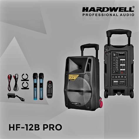 Jual Speaker Portable Hardwell HF 12 B Pro Shopee Indonesia