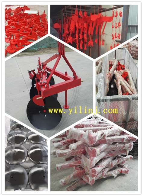 Tractor Mounted 4 Disc Plough For Farmers High Quality Tractor Mounted